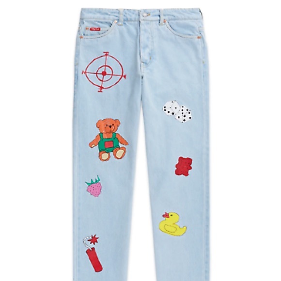 Teddy Fresh | Jeans | Teddy Fresh Doodle Jeans | Poshmark